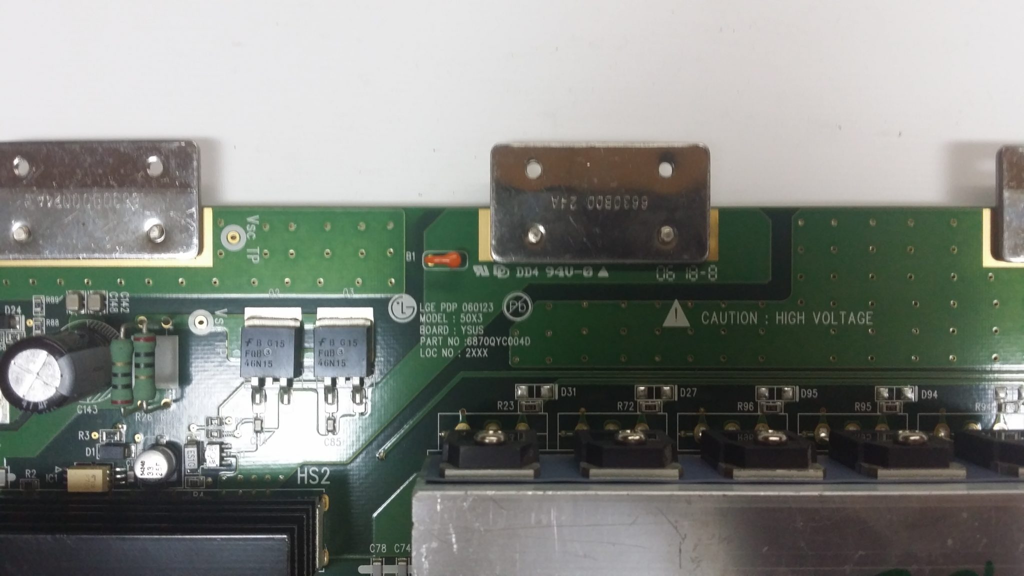 LG EBR30597501 (6870QYC004D) YSUS Board | TV GUYS ONLINE PART SALES